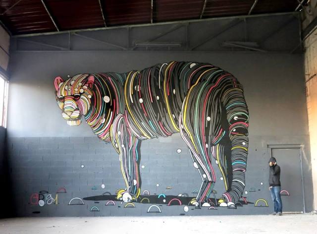 Streetart News [wall 5] – Gris1 (Francia) a Tolosa – Barbara Picci
