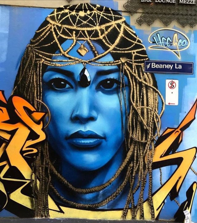 Streetart – Heesco, Klaas Van der Linden, Sabek – Barbara Picci