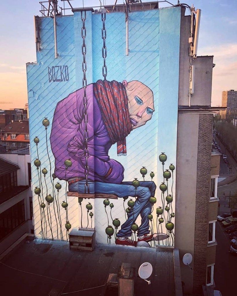 Streetart News [wall 1223] – Bozko, Eskat Valerio Ponce, Fio Silva ...