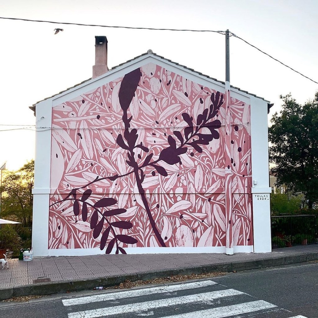 Streetart – Tellas @ Mandas, Italy – Barbara Picci