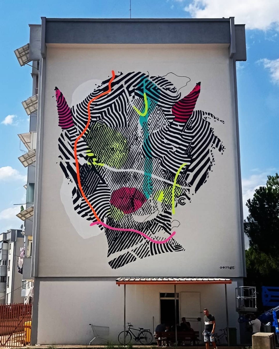 Streetart – Chekos @ Taranto, Italy – Barbara Picci
