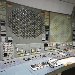 Control Room 3. The top left of these cube-shaped shielded buttons ...