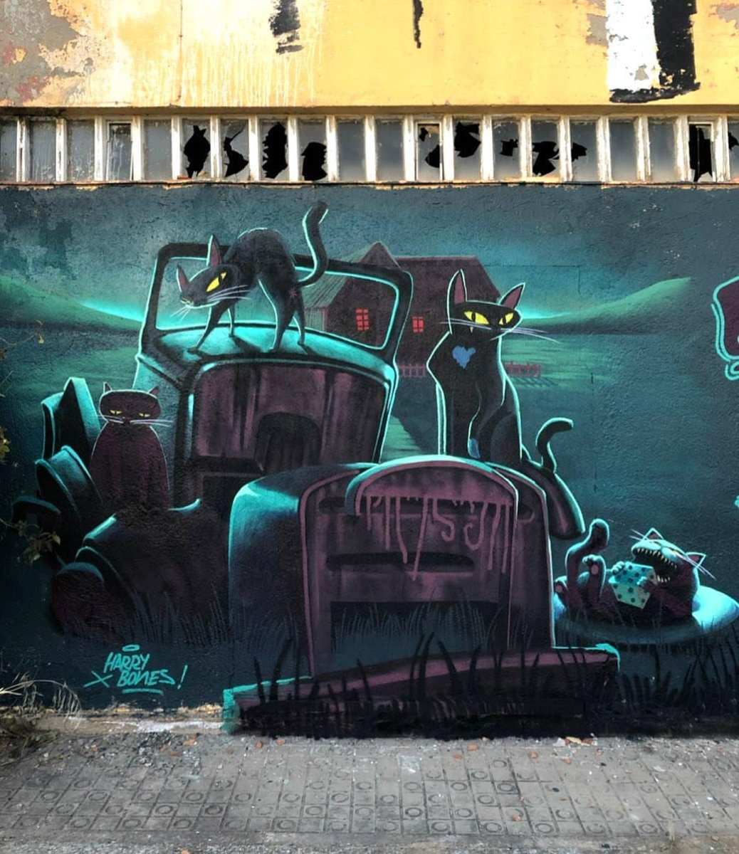 Streetart – Harry Bones @ Barcelona, Spain – Barbara Picci