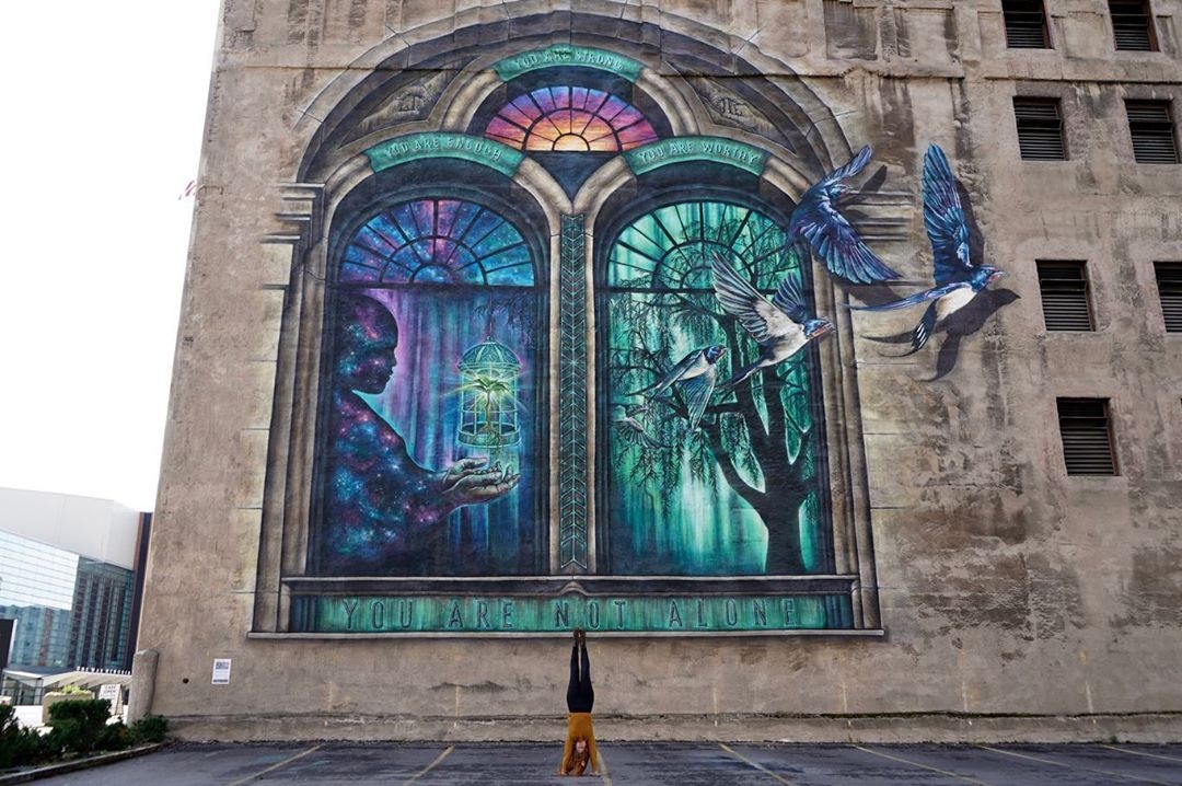 Streetart – Sarah C. Rutherford @ Rochester, USA – Barbara Picci