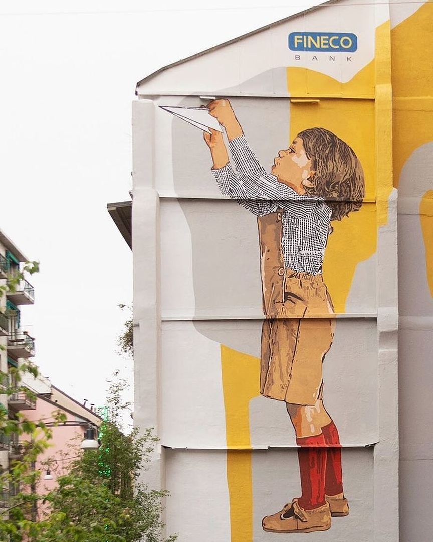 Streetart – Chekos @ Milan, Italy – Barbara Picci