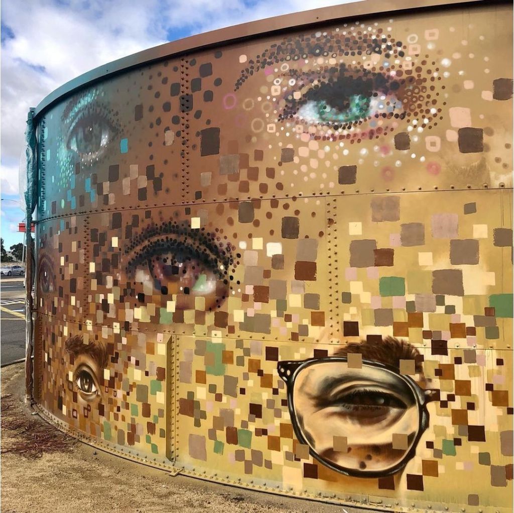 Streetart – Mike Makatron + Conrad Bizjak @ Melbourne, Australia ...