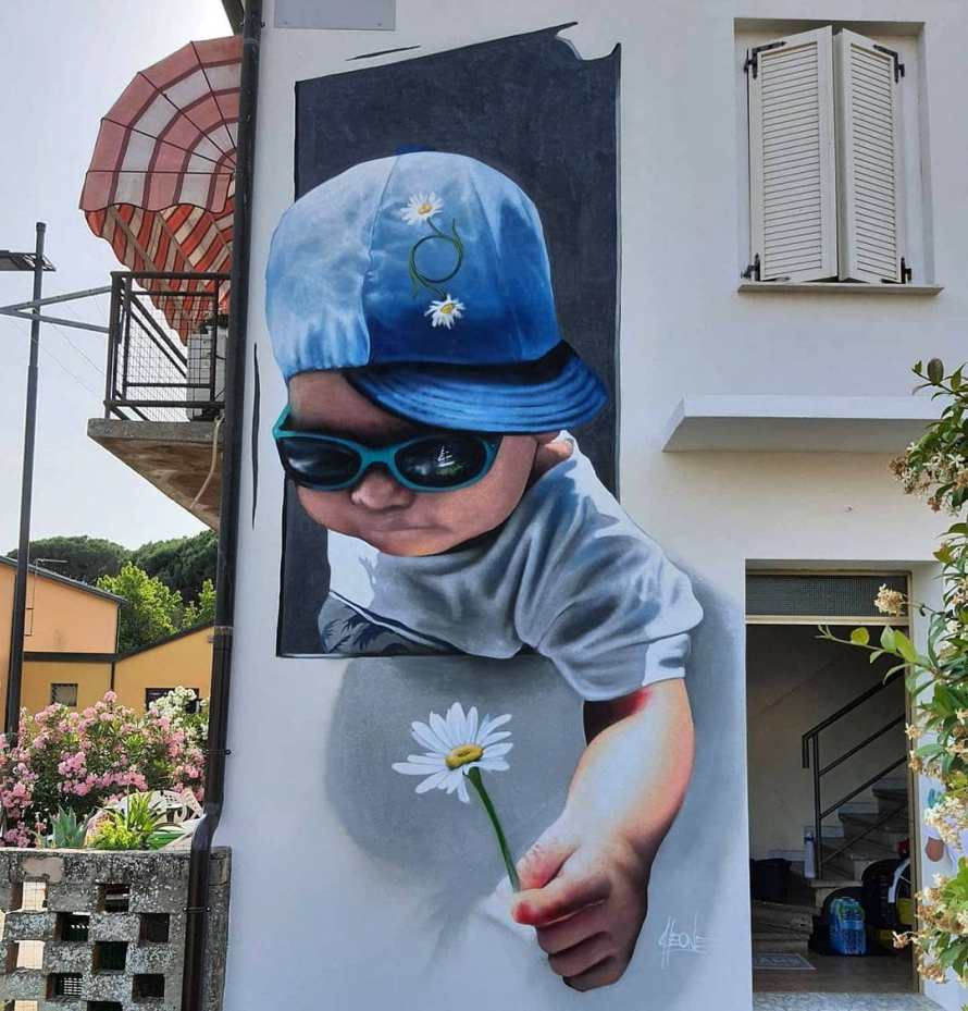 Streetart – Cheone @ Porto Viro, Italy – Barbara Picci