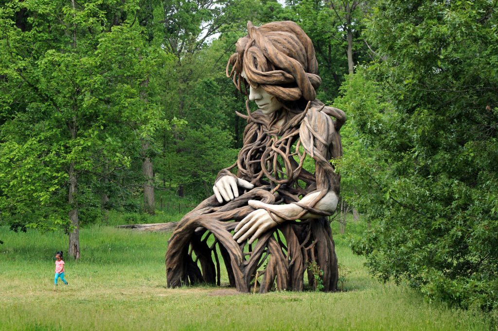 Cinque sculture monumentali di Daniel Popper all’arboreto di Morton ...