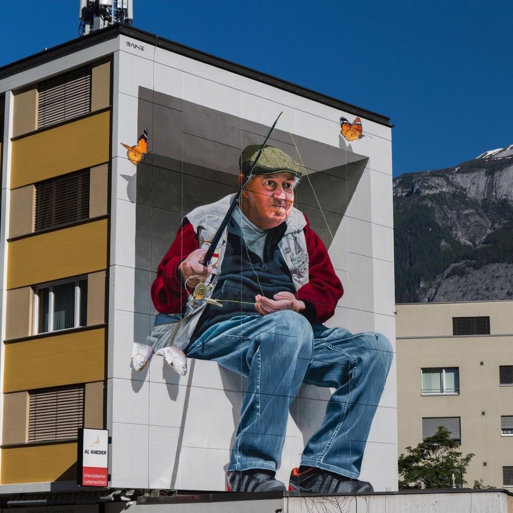Streetart – Fabian Bane Florin @ Chur, Switzerland – Barbara Picci
