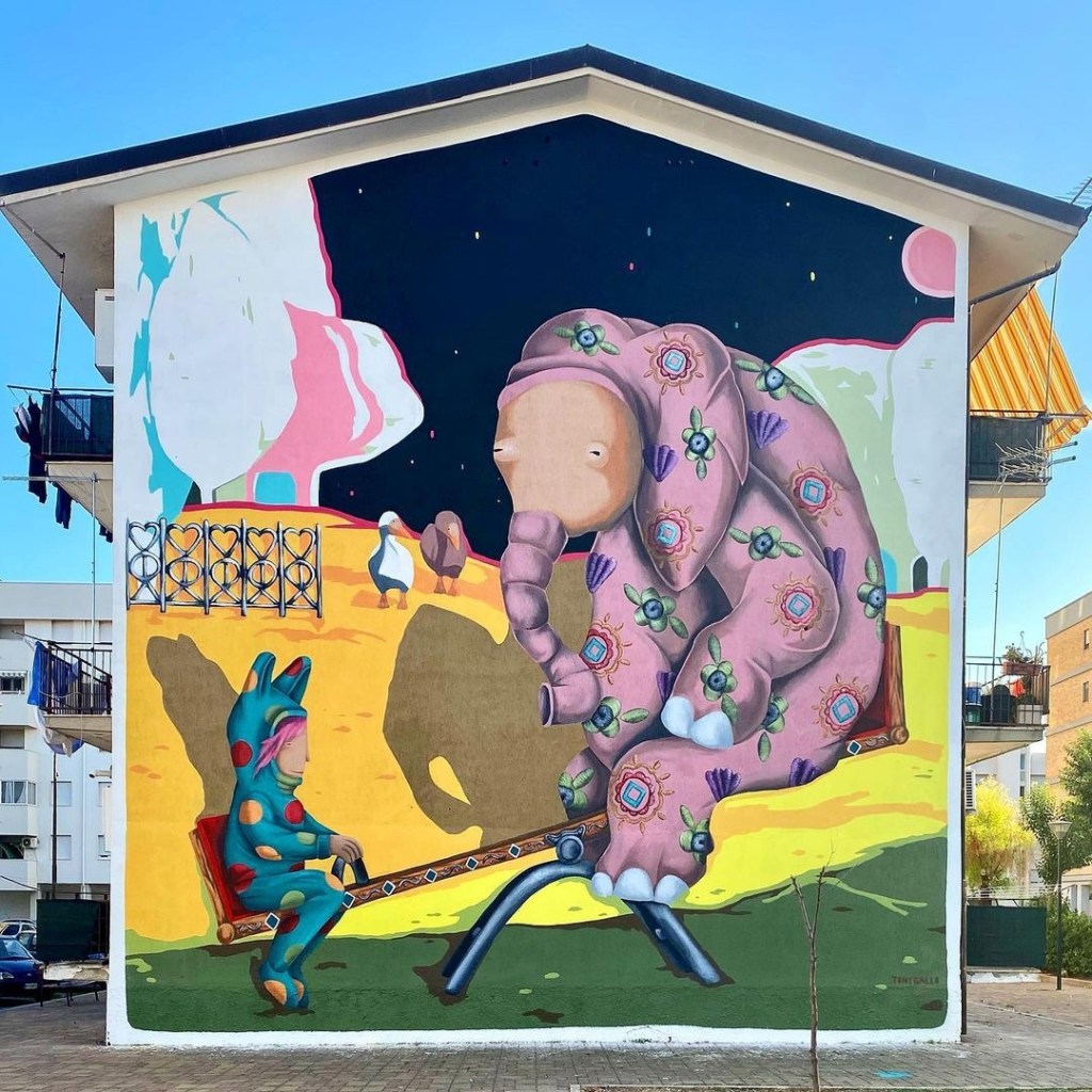 Streetart – Tony Gallo @ Taranto, Italy – Barbara Picci