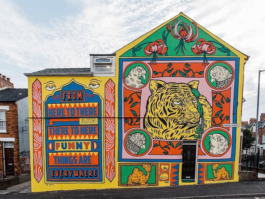 Streetart – Lucas Antics @ Belfast, Northern Ireland, UK – Barbara Picci