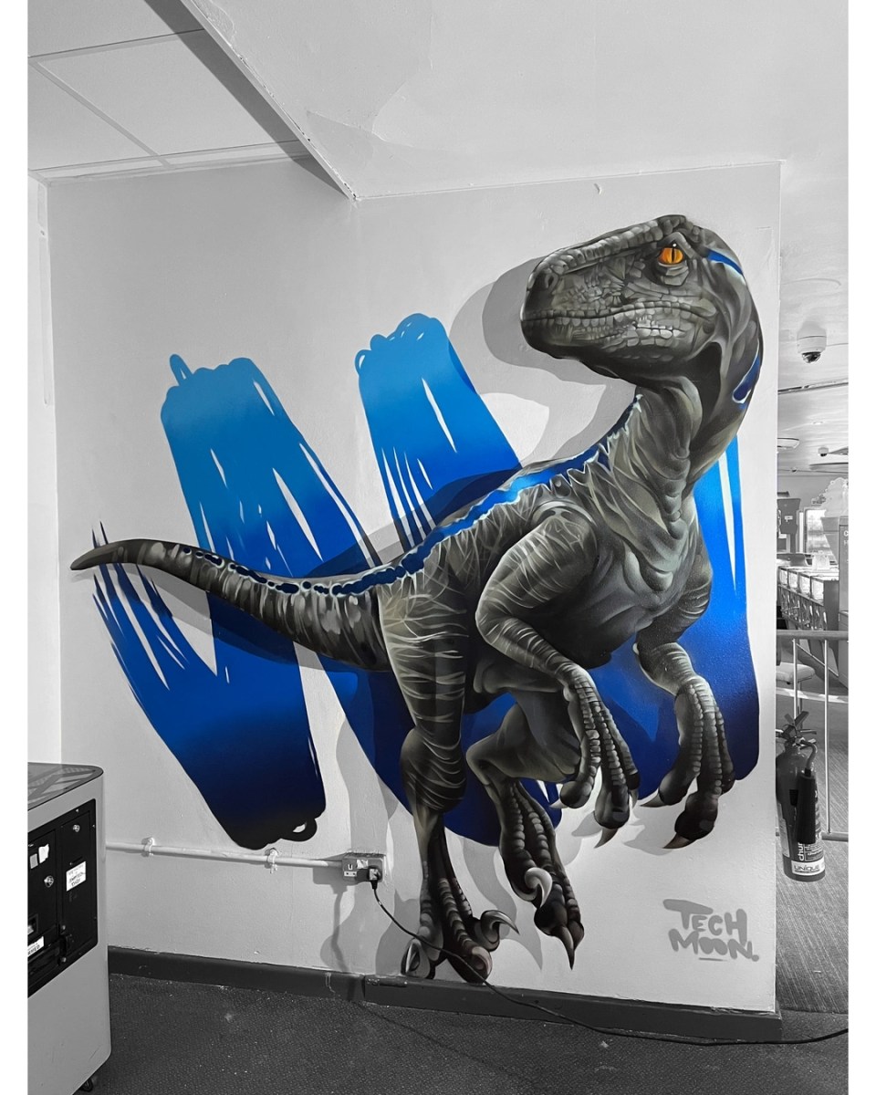 Streetart – Tech Moon @ Bournemouth, UK – Barbara Picci