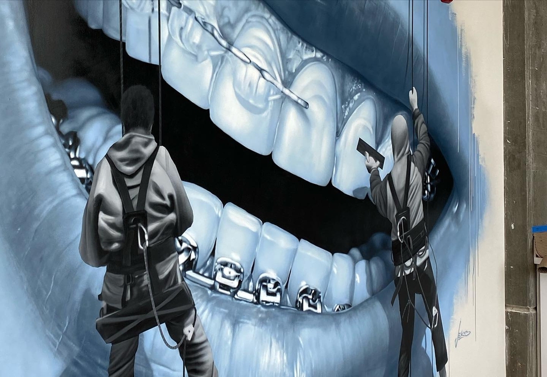 Streetart – JEKS @ High Point, North Carolina, USA – Barbara Picci