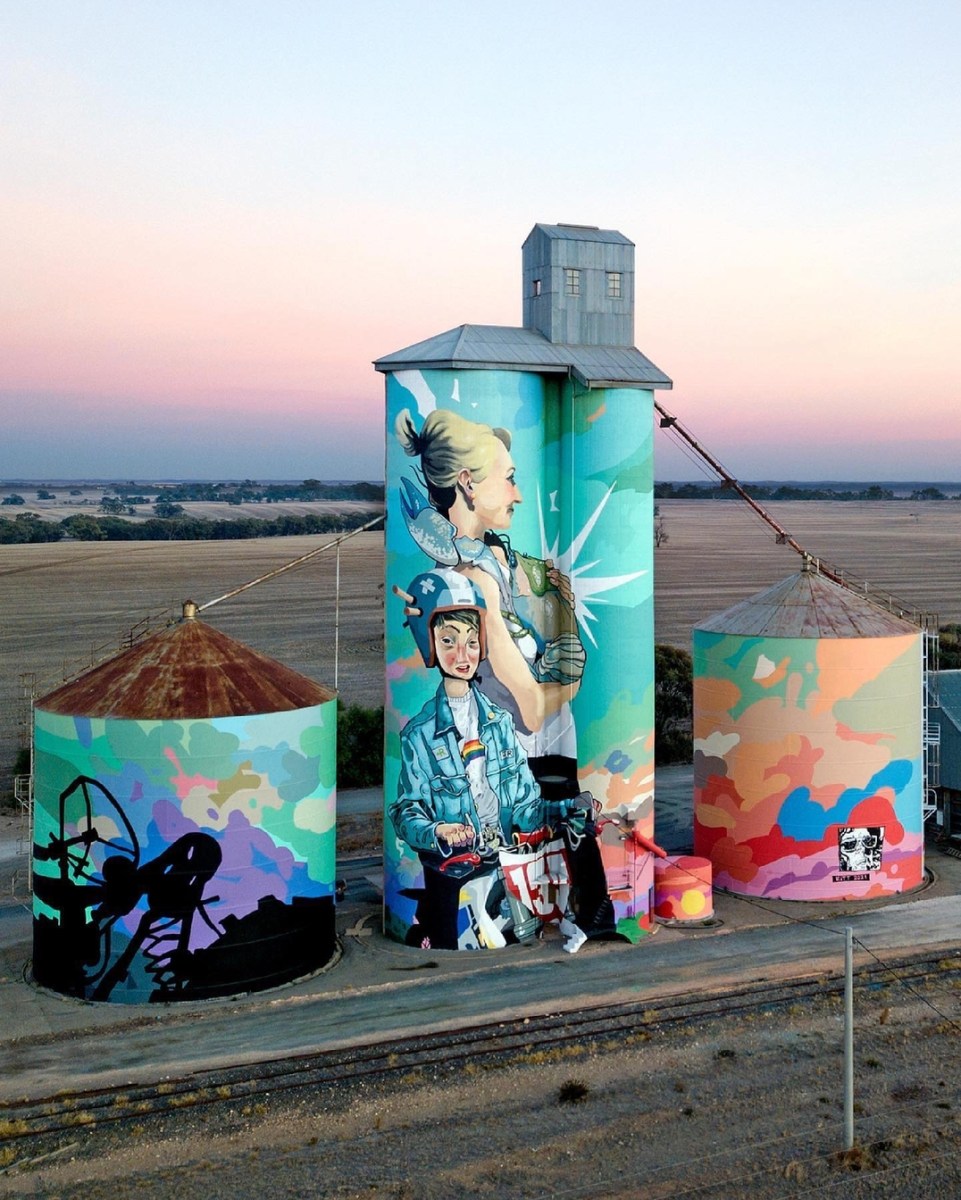 Streetart – Kitt Bennett @ Rainbow, Australia – Barbara Picci