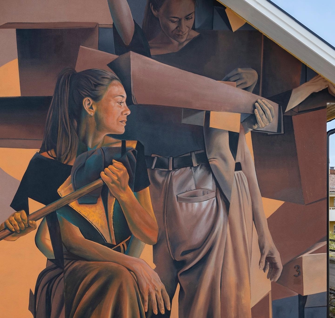 Streetart – Telmo Miel @ Kristdala, Sweden – Barbara Picci