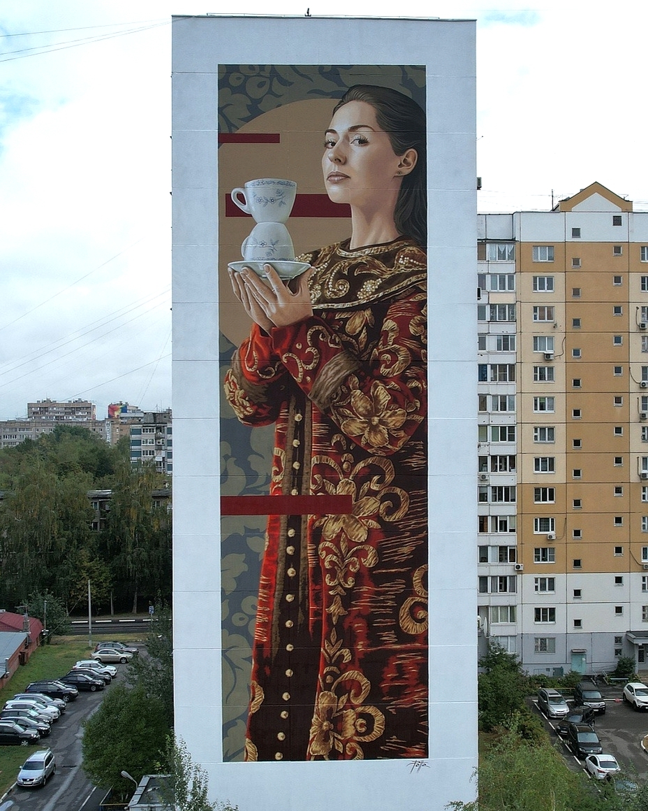 Streetart – Mauro Patta @ Balashikha, Russia – Barbara Picci