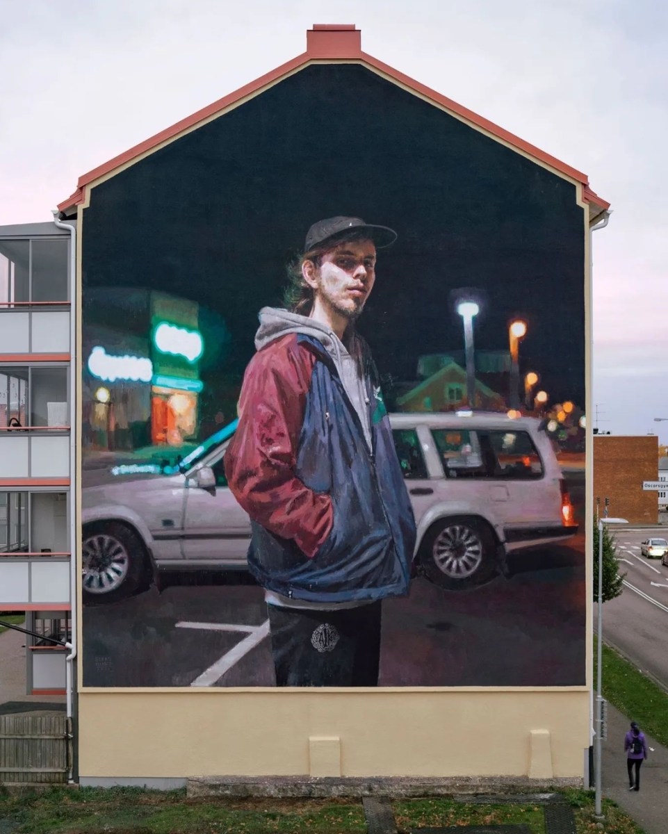 Streetart – Sebas Velasco @ Oskarshamn, Sweden – Barbara Picci