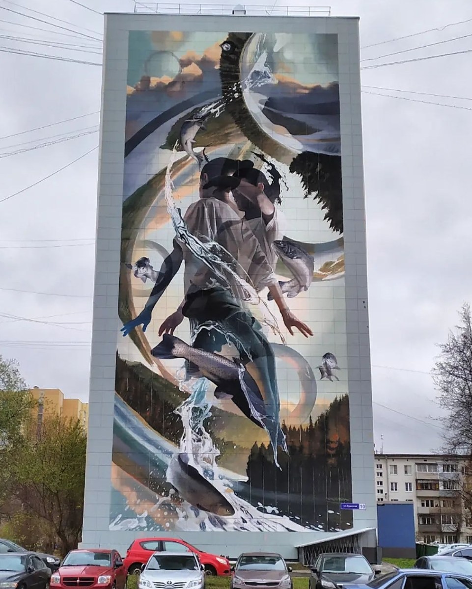 Streetart – Vesod @ Balashikha, Russia – Barbara Picci