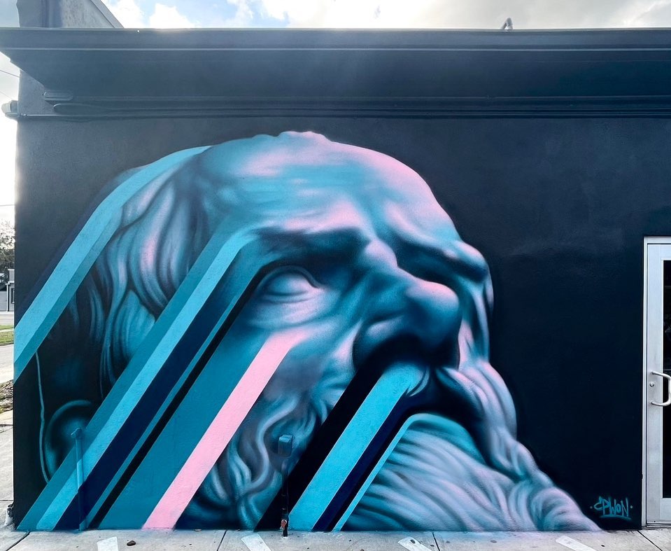 Streetart – Claudio Picasso @ Tampa, Florida, USA – Barbara Picci