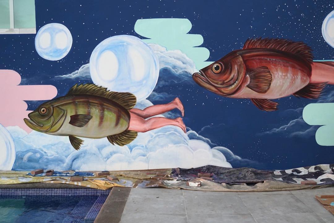 Streetart – Anne Bengard + María Delgado @ San Juan Del Sur, Nicaragua ...