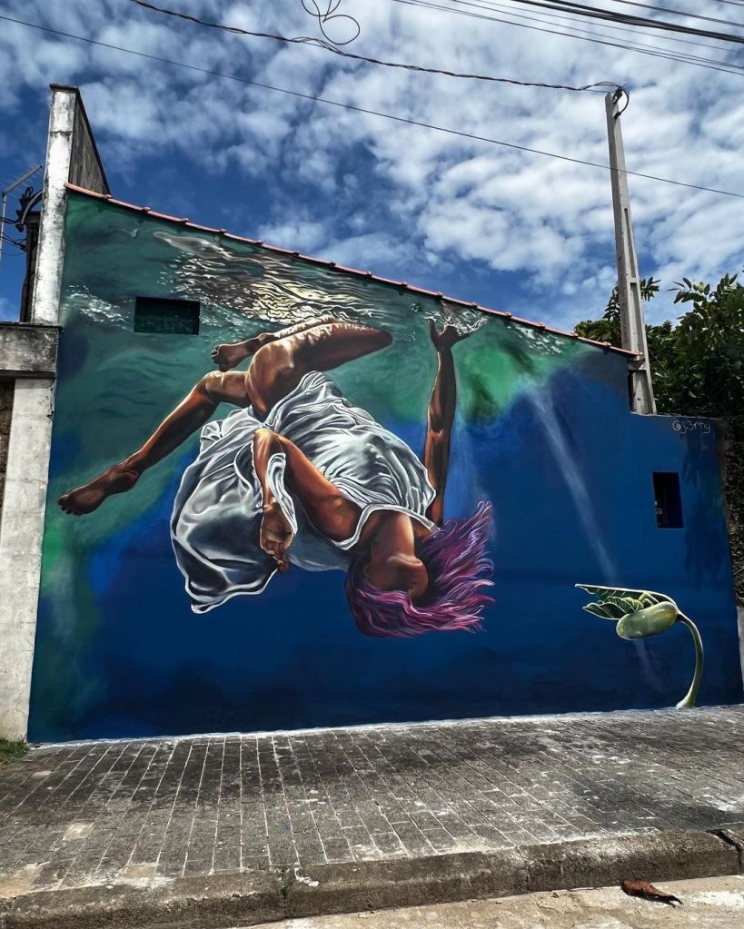 Streetart – Jennifer Erny @ Peruibe, Brazil – Barbara Picci