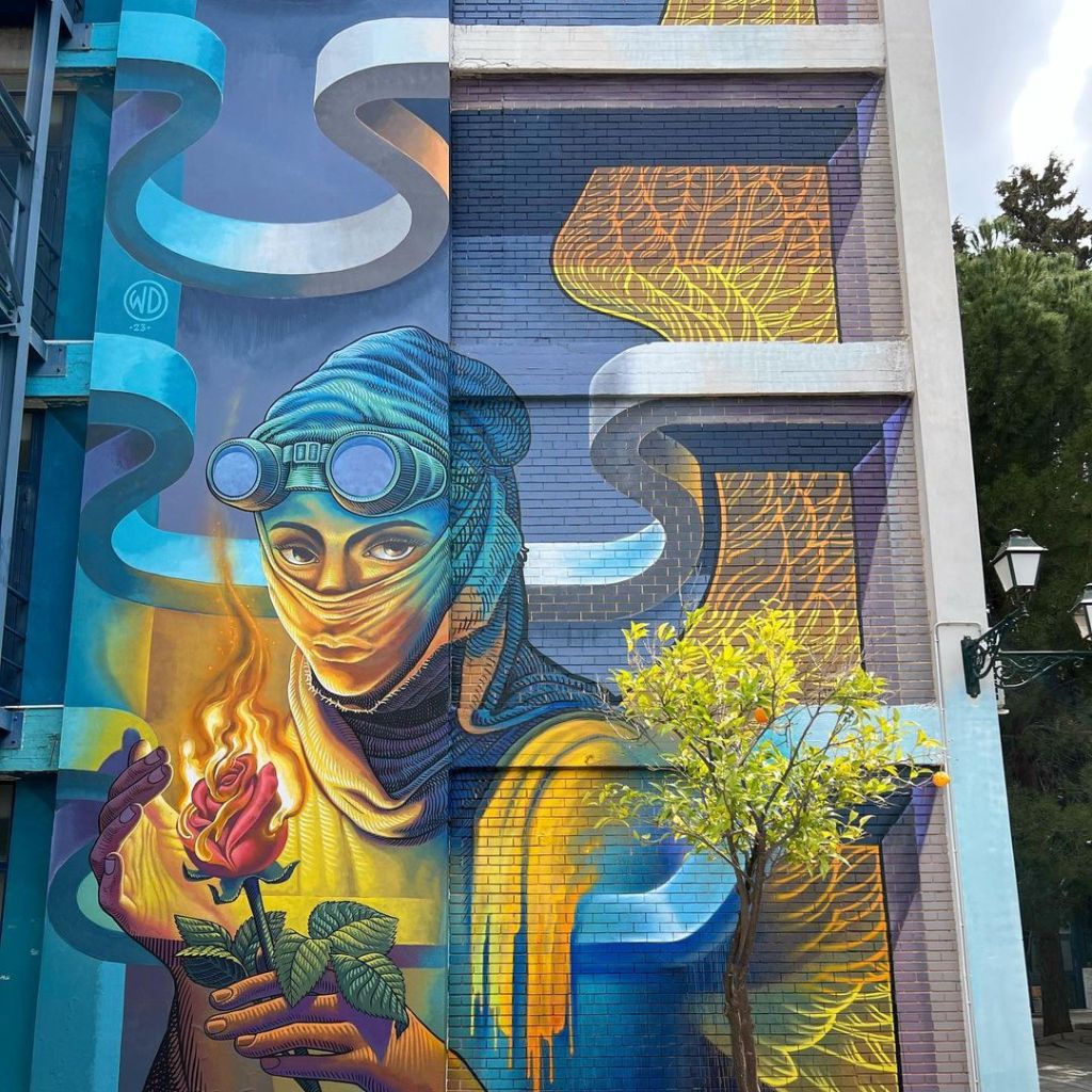 Streetart – Wild Drawing @ Athens, Greece – Barbara Picci