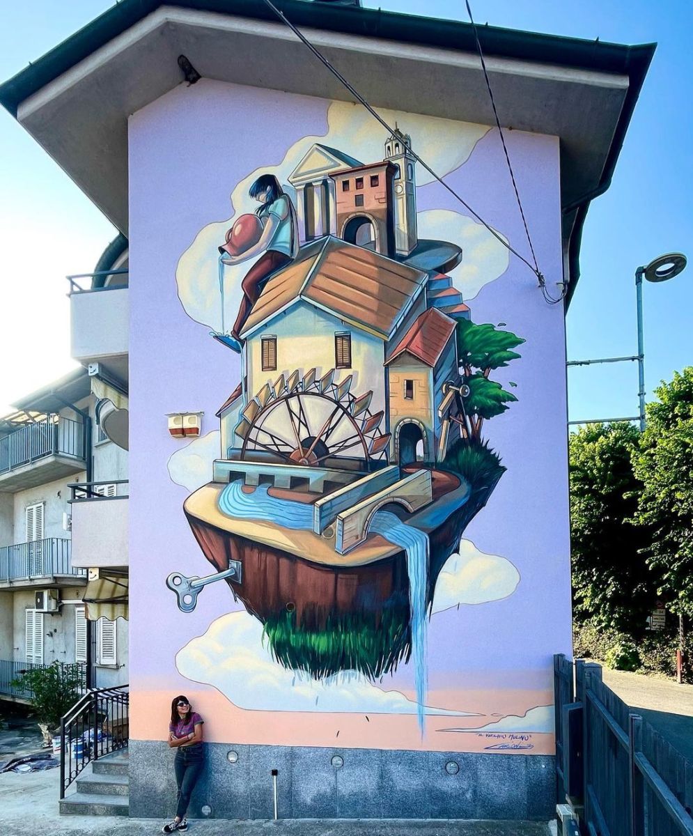 Streetart – Alessandra Carloni @ Covo, Italy – Barbara Picci