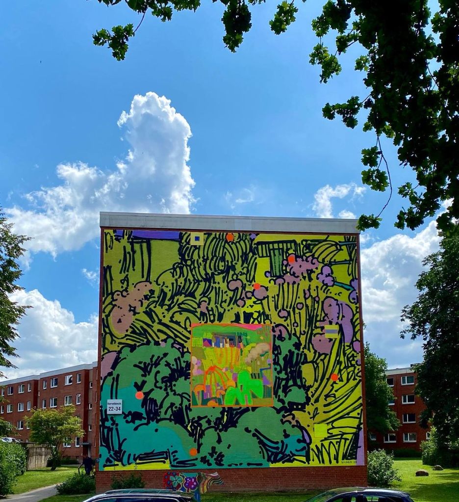 Streetart – Sainer Etam @ Lubeck, Germany – Barbara Picci