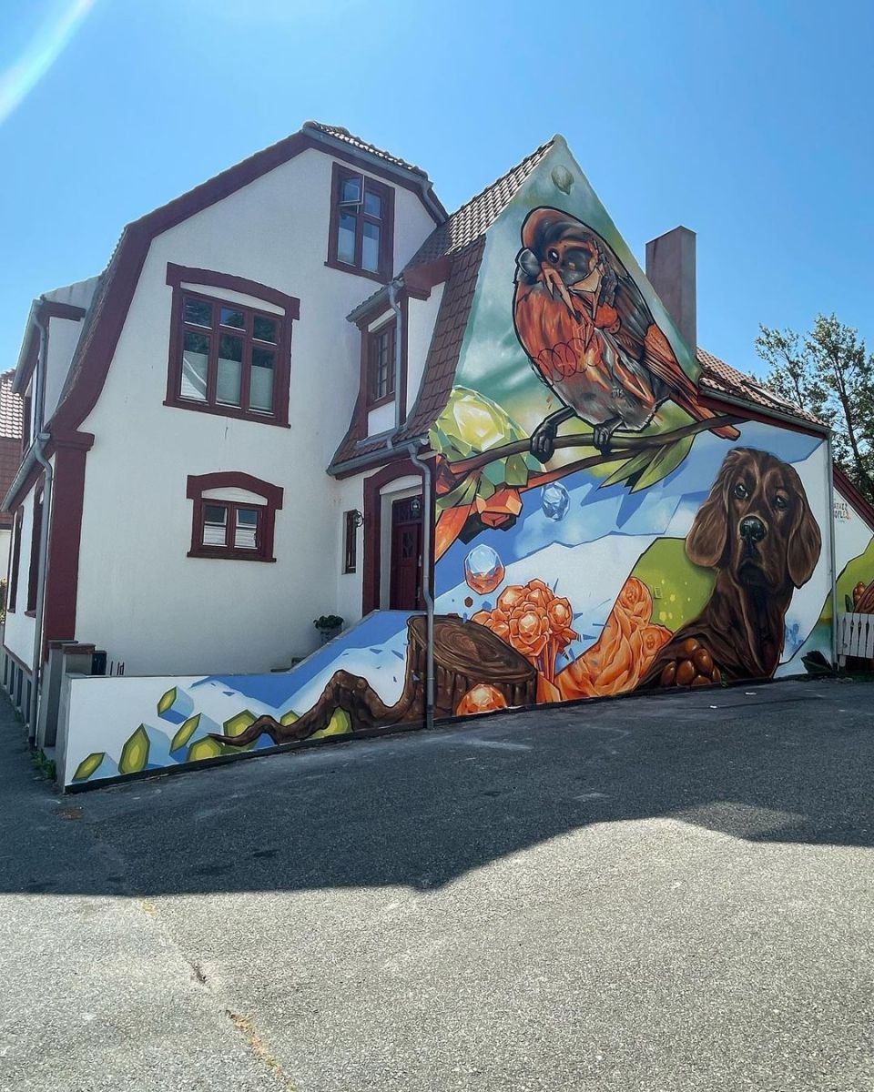 Streetart – Sofles + Mathis Anvik @ Stavanger, Norway – Barbara Picci