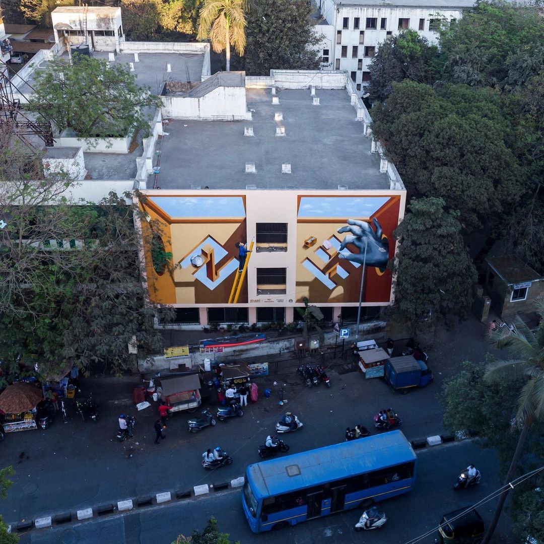 Streetart – Ravi Patel @ Surat, India – Barbara Picci