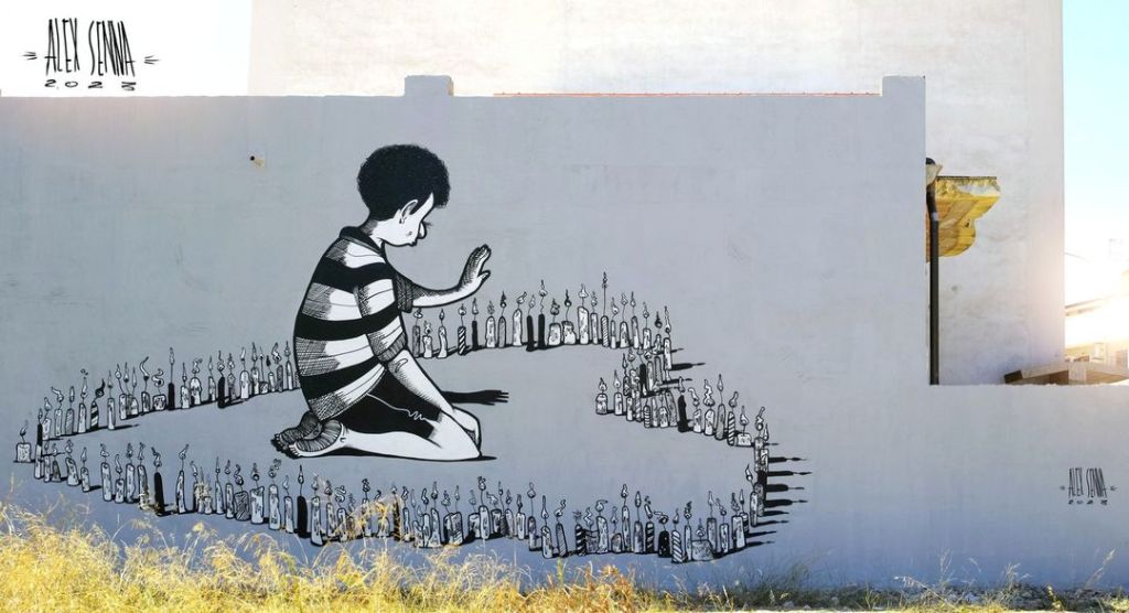 Streetart – Alex Senna @ Stornara, Italy – Barbara Picci