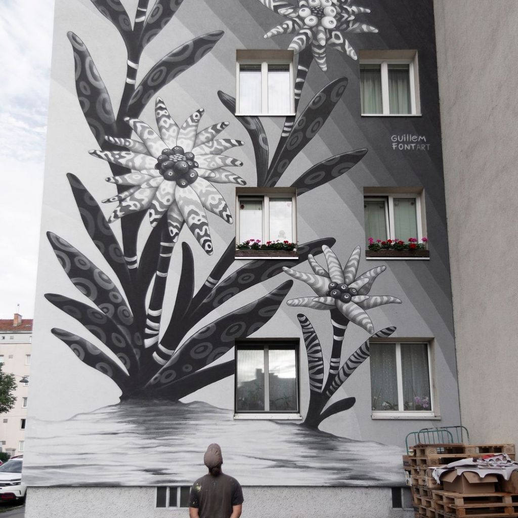 Streetart – Guillem Font @ Vienna, Austria – Barbara Picci