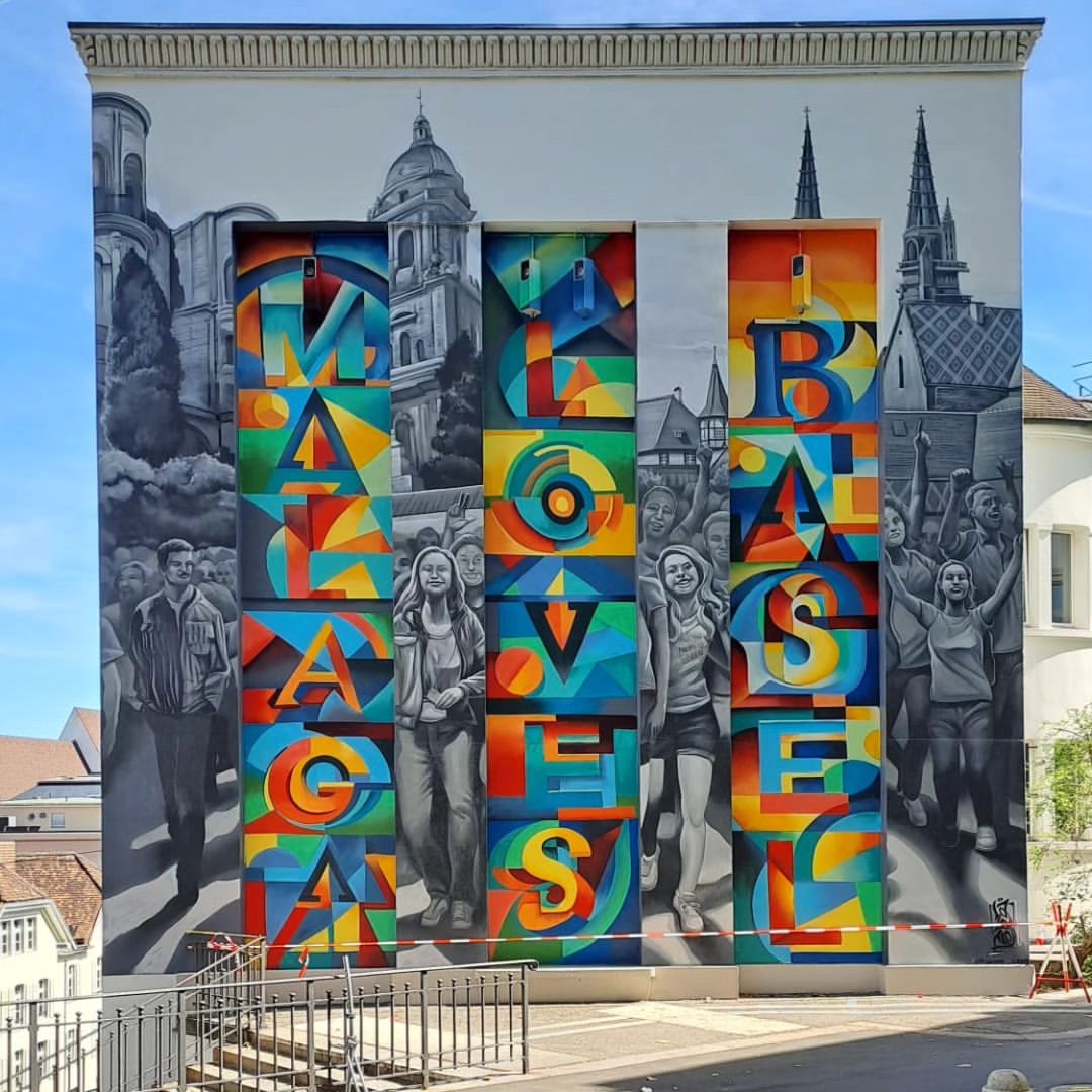 Streetart – Lalone @ Basel, Switzerland – Barbara Picci