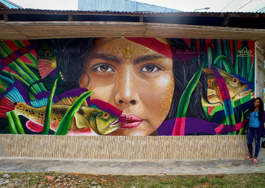 Streetart – Machuca @ Lagunas, Peru – Barbara Picci