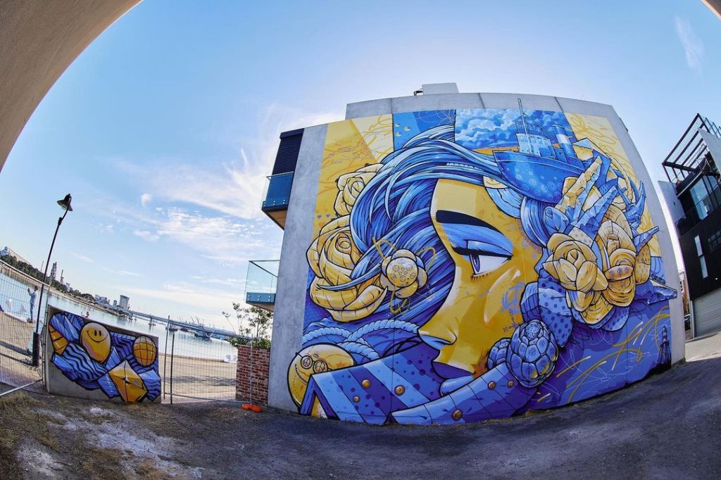 Streetart – Sofles @ Port Adelaide, Australia – Barbara Picci