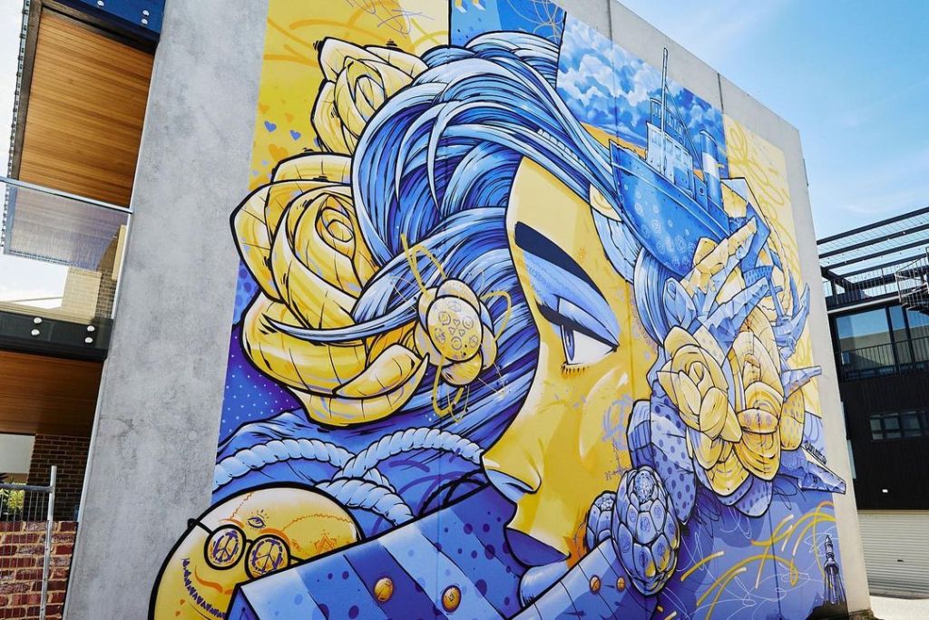 Streetart – Sofles @ Port Adelaide, Australia – Barbara Picci