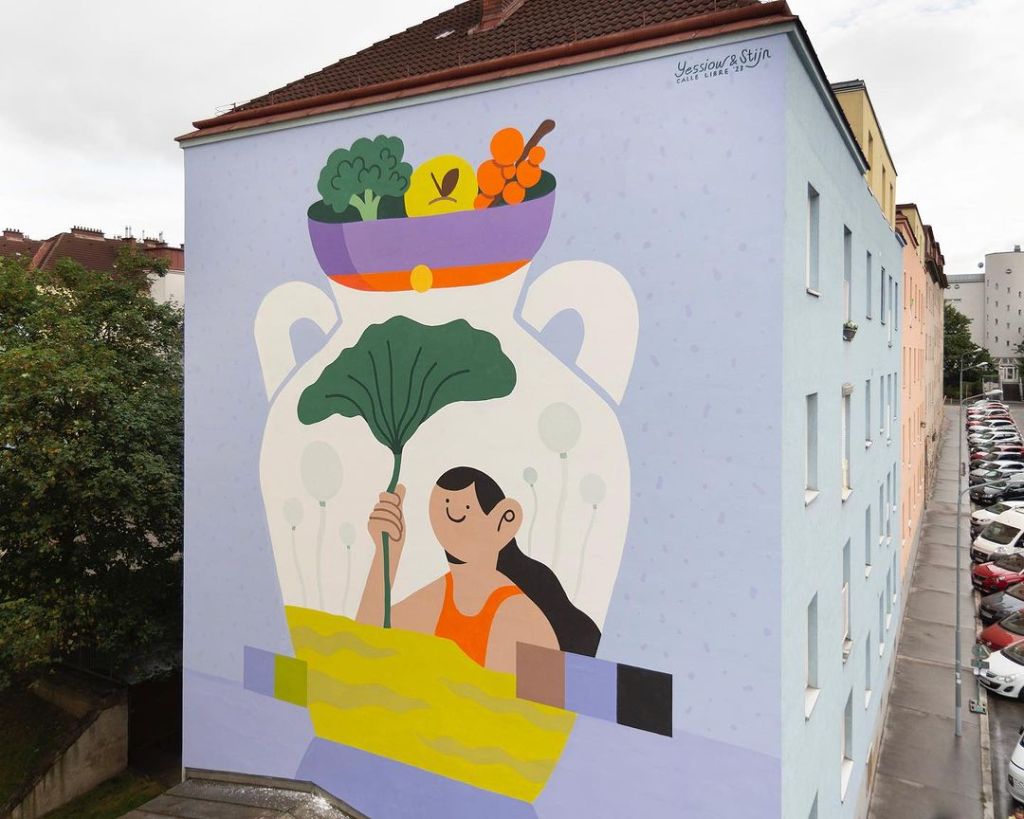 Streetart – YESSIOW @ Vienna, Austria – Barbara Picci