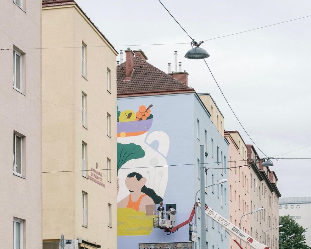 Streetart – YESSIOW @ Vienna, Austria – Barbara Picci