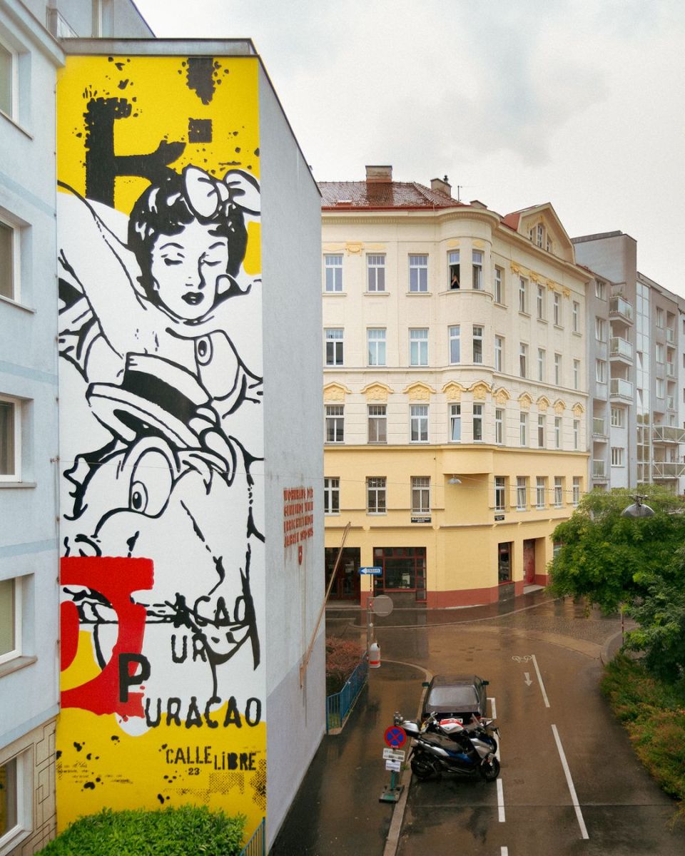 Streetart – Daniel Melim @ Vienna, Austria – Barbara Picci