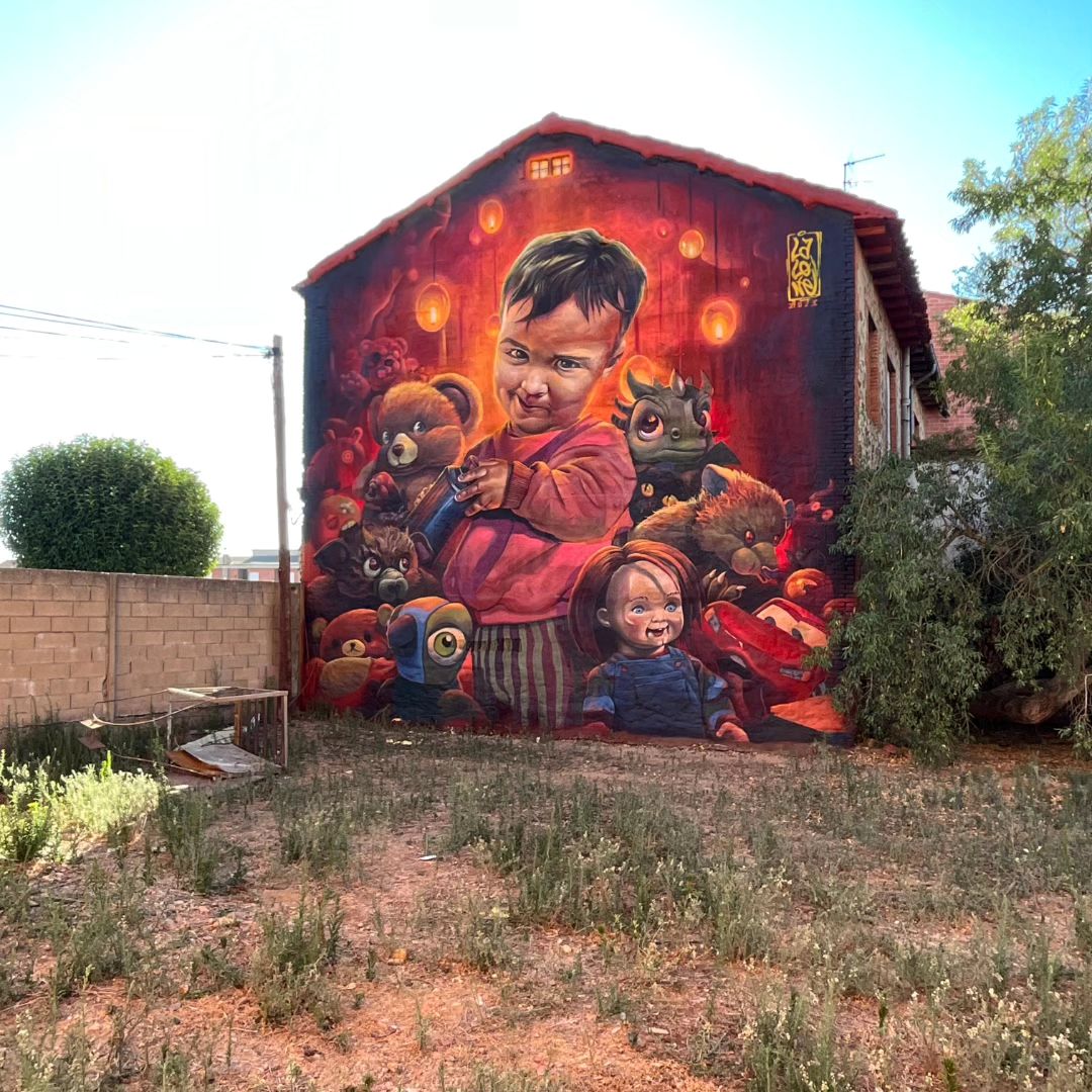 Streetart – Lalone @ La Bañeza, Spain – Barbara Picci