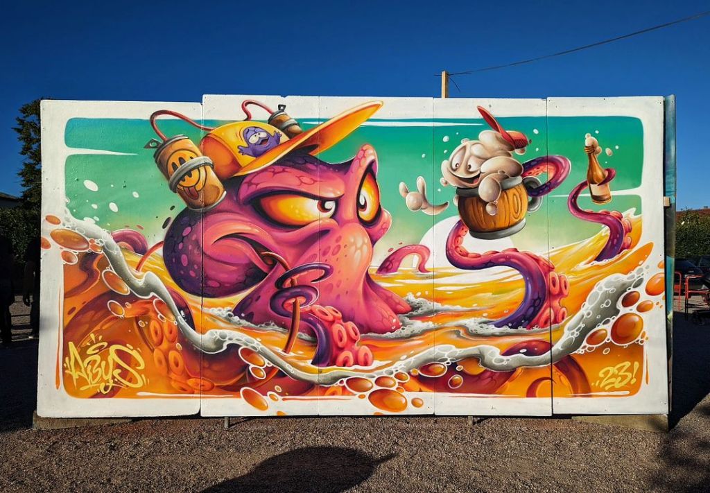 Streetart – ABYS @ Bruley, France – Barbara Picci