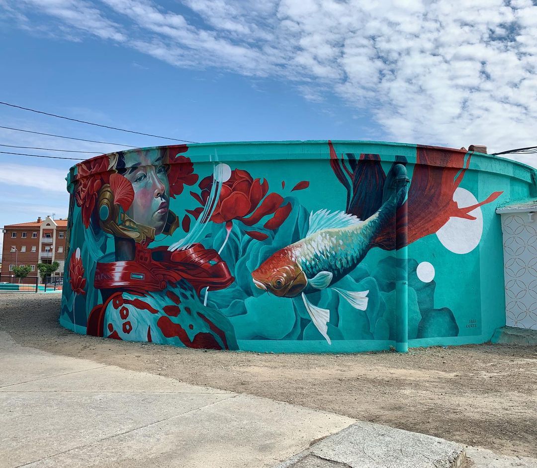 Streetart – Jabier Landa @ Villafranca, Spain – Barbara Picci