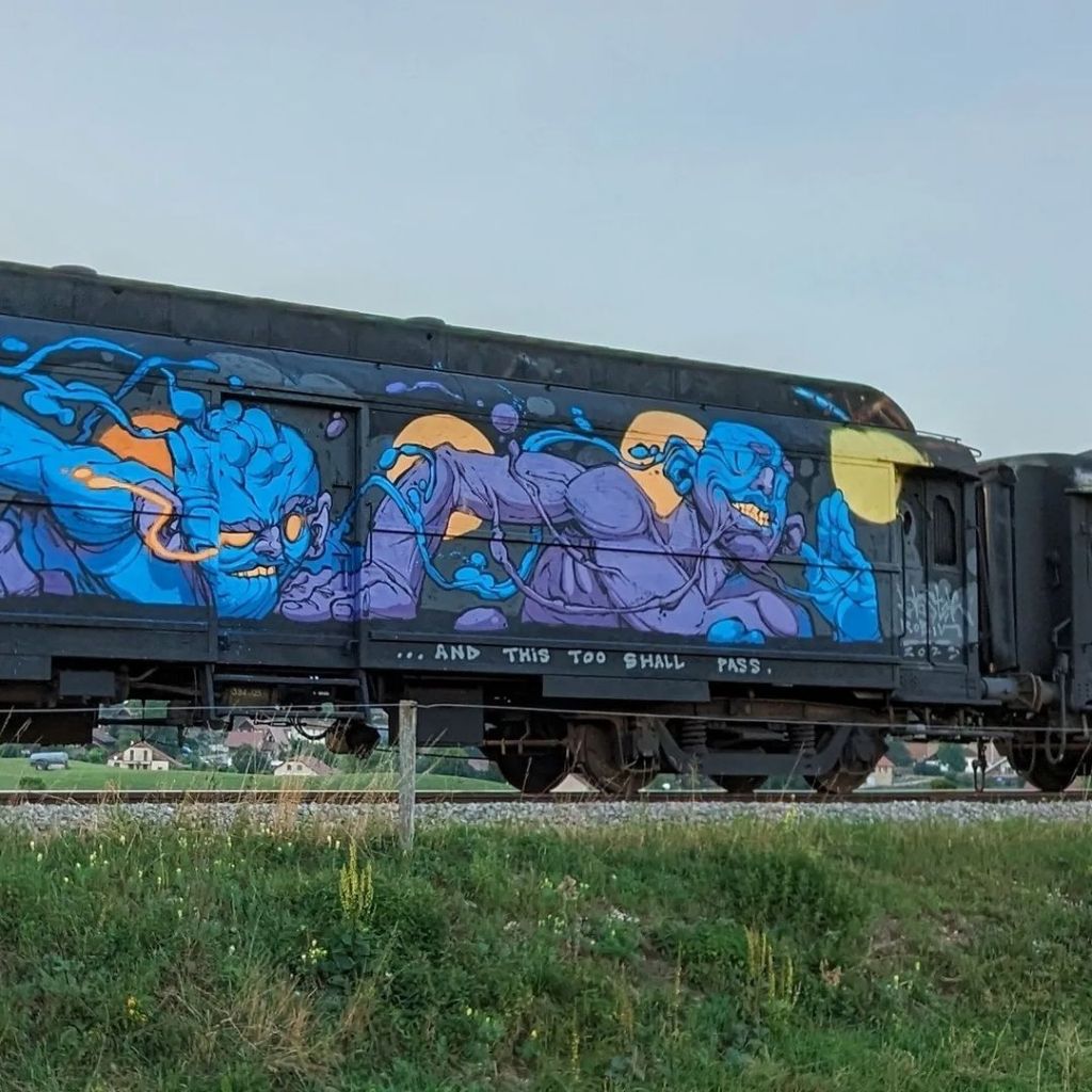 Streetart – Lobster Robin @ Les Hôpitaux-Neufs, France – Barbara Picci