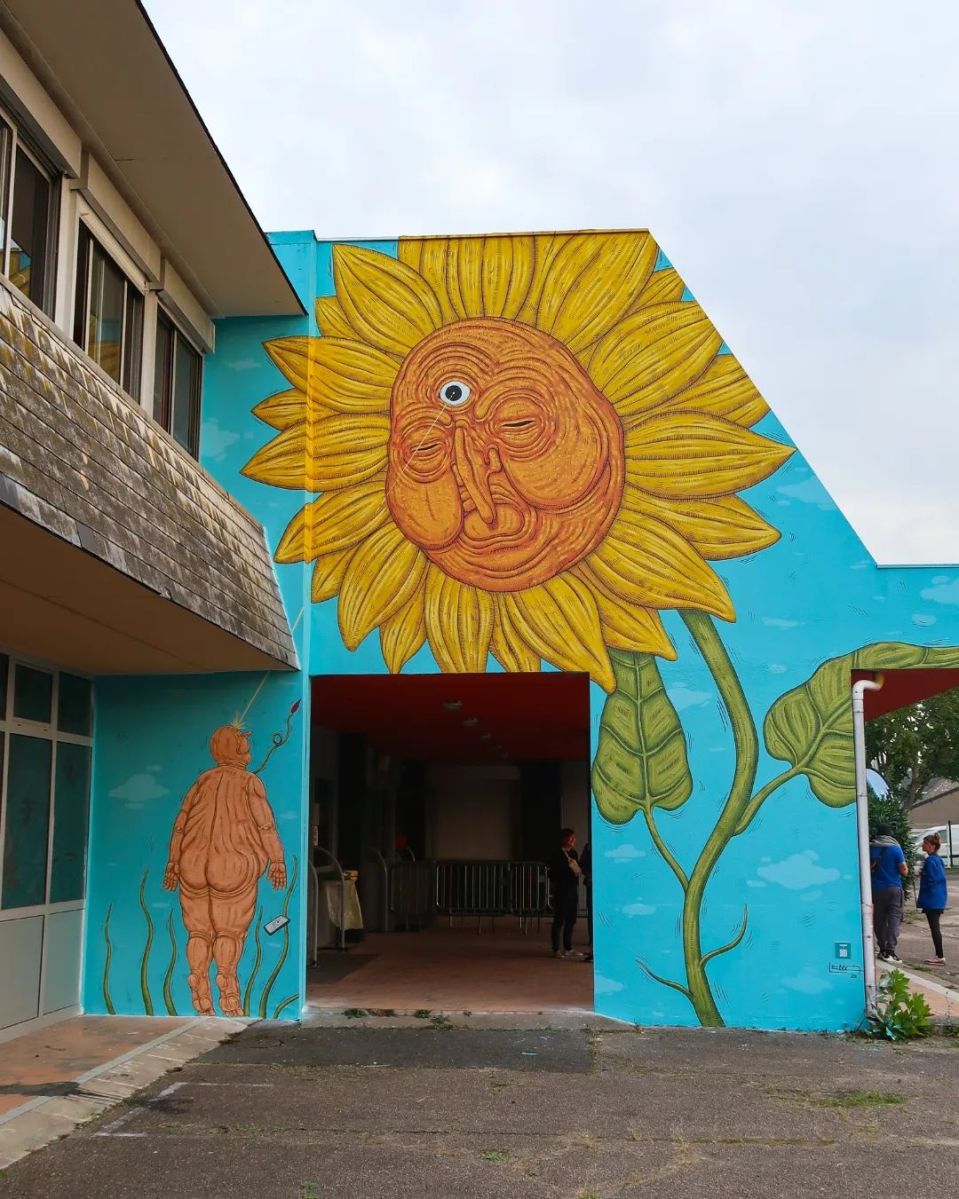 Streetart – Luca Ledda @ Orléans, France – Barbara Picci