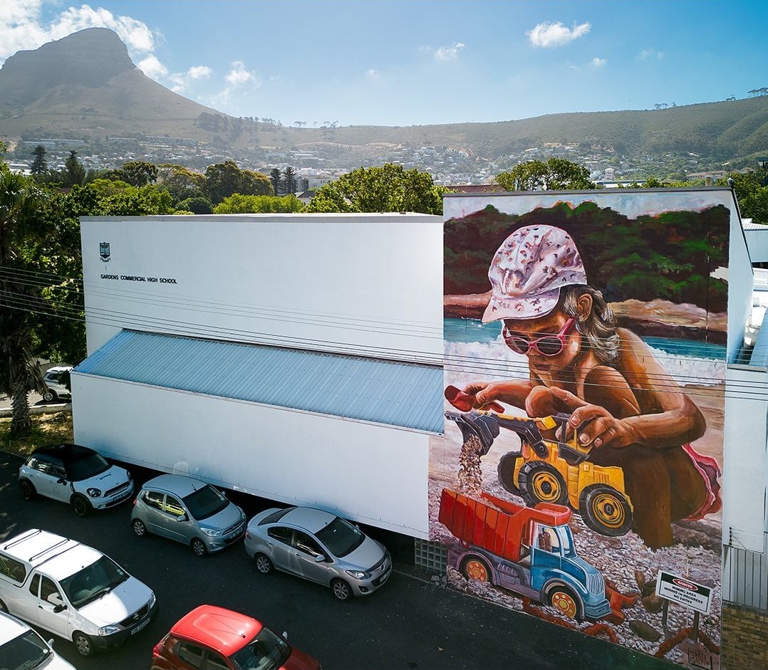 Streetart – Marti Macfly @ Cape Town, South Africa – Barbara Picci