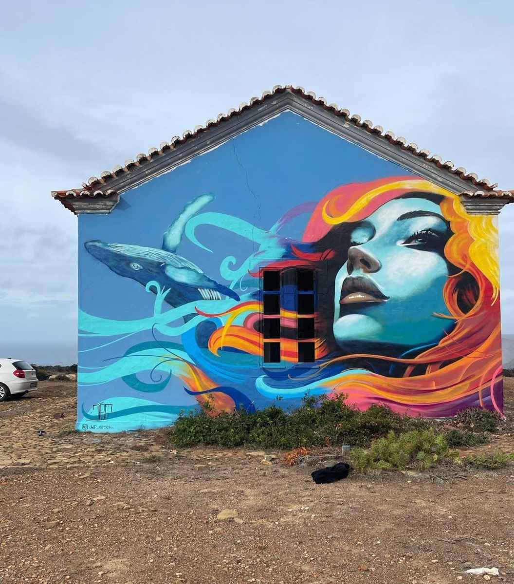 Streetart – Dennis Fauter @ Portugal – Barbara Picci