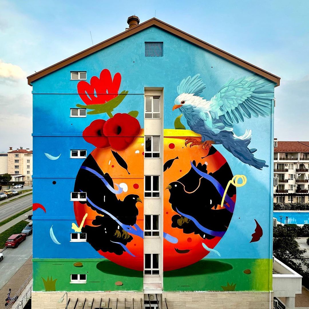 Streetart – Sabek @ Soči, Russia – Barbara Picci