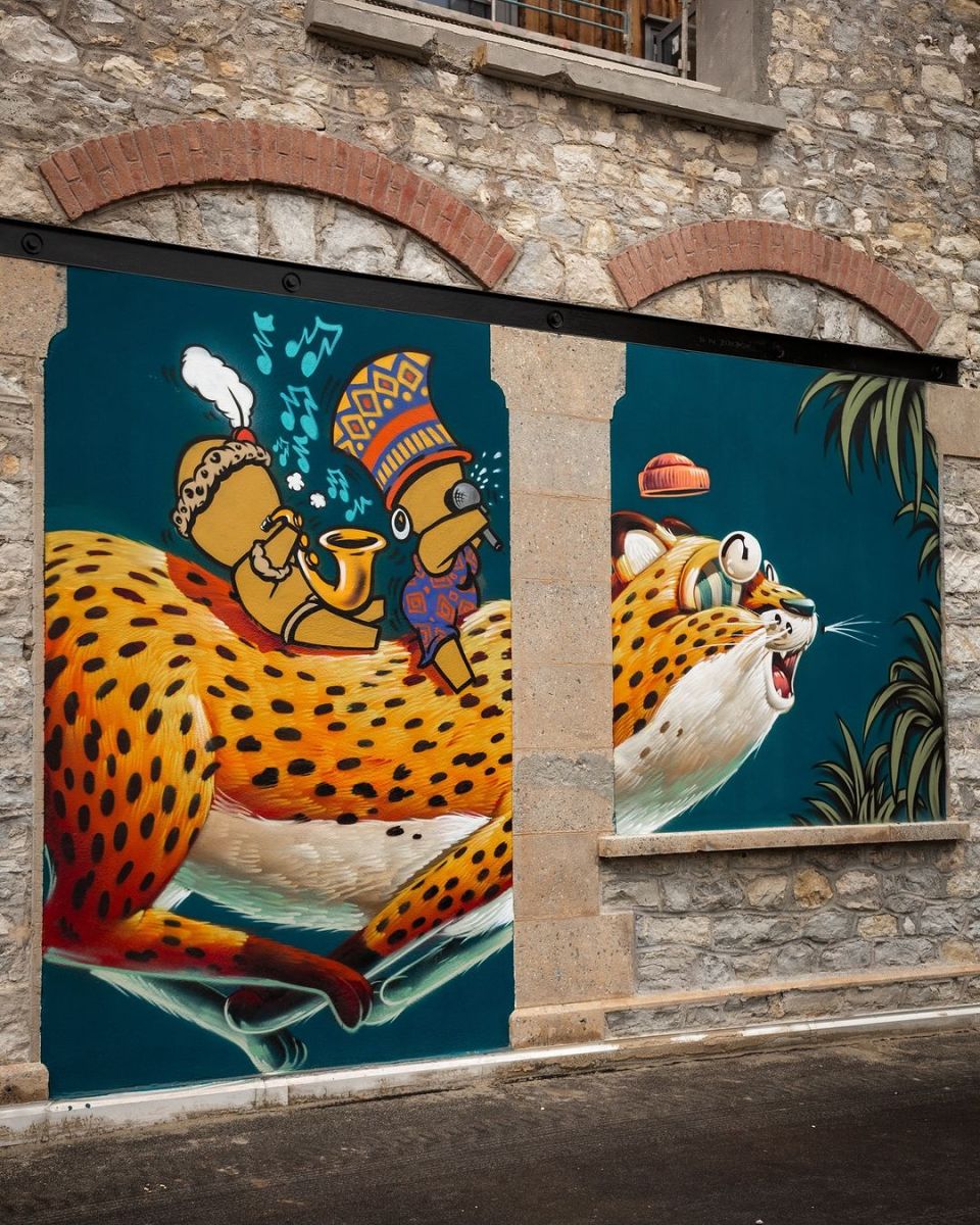 Streetart – Stom500 + Jace Gouzou @ Grenoble, France – Barbara Picci